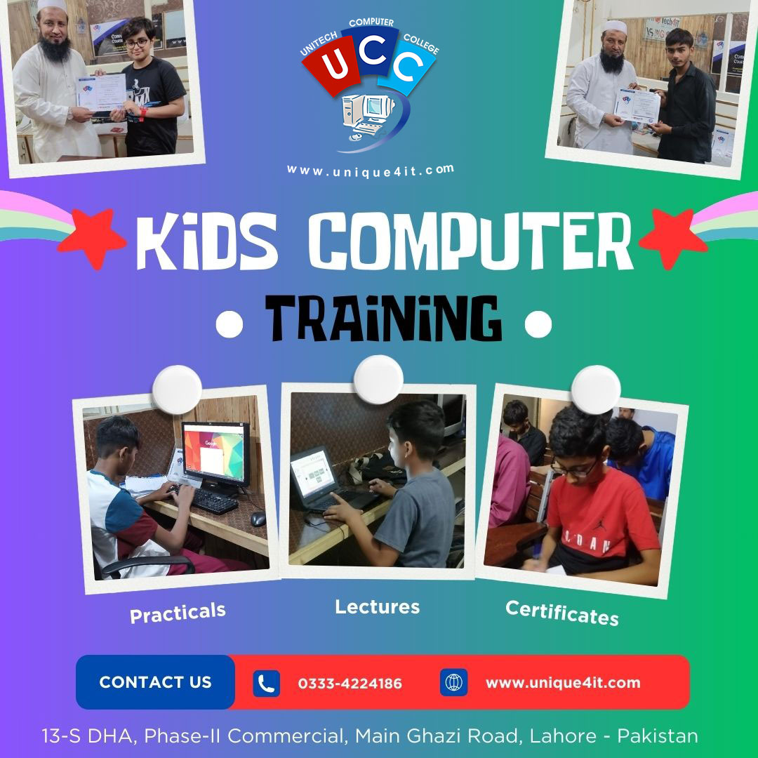Kids Computer Course in Lahore | Computer Training for Kids DHA Lahore ...